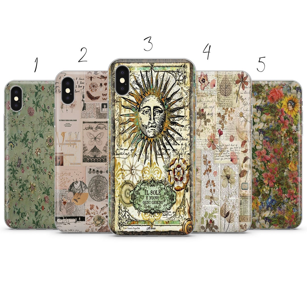 Cottage Core Aesthetic Collage Phone Case Cover Compatible With for ...