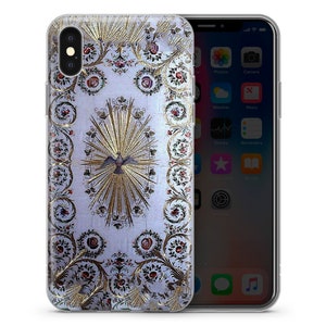 Sacred Heart , Beige Milagros Ex Voto Phone Case Cover Compatible for ...