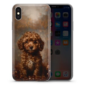 Cavapoo Cute Dog Puppy Aesthetic Phone Case Cover Gift Compatible With ...
