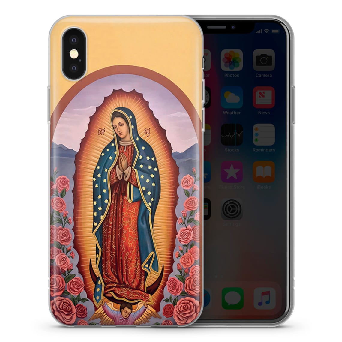 Virgin Mary Icon Gift Phone Case Cover Compatible for Pixel - Etsy
