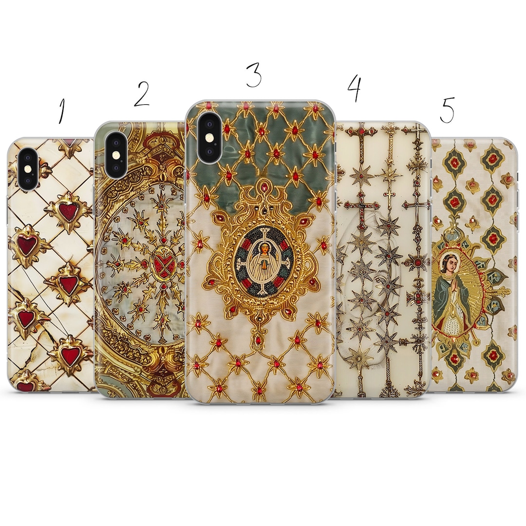 Sacred Heart, Virgin Mary, Milagros ,ex Voto Phone Case Cover for Pixel ...