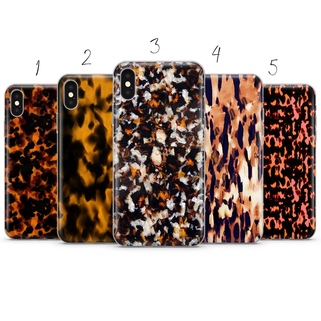 Tortoise Shell Pattern Phone Case Cover Compatible With Pixel Samsung ...