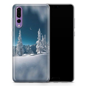 Winter Forest Tree in Snow Phone Case Cover for Compatible With Pixel ...