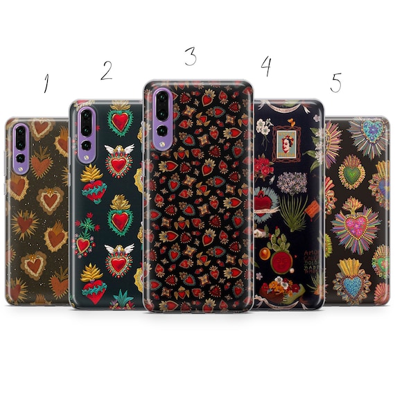 Sacred Heart Meican Pattern Folk Art Phone Case Cover - Etsy