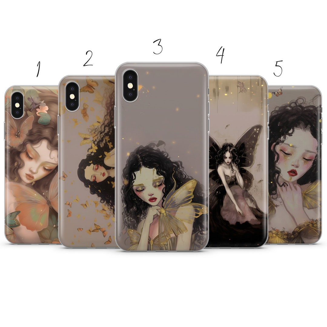 Fairy Dark Butterfly Grunge Earthy Core Aesthetic Phone Case Cover for ...