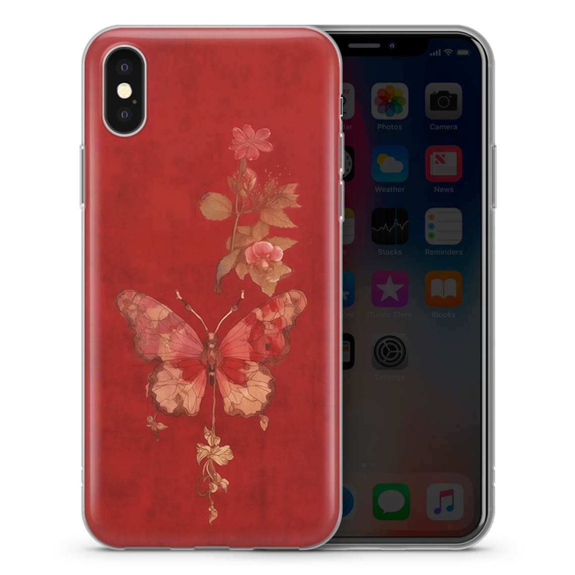 Fairy Grunge Red Dark Core Aesthetic Phone Case Cover Compatible for ...