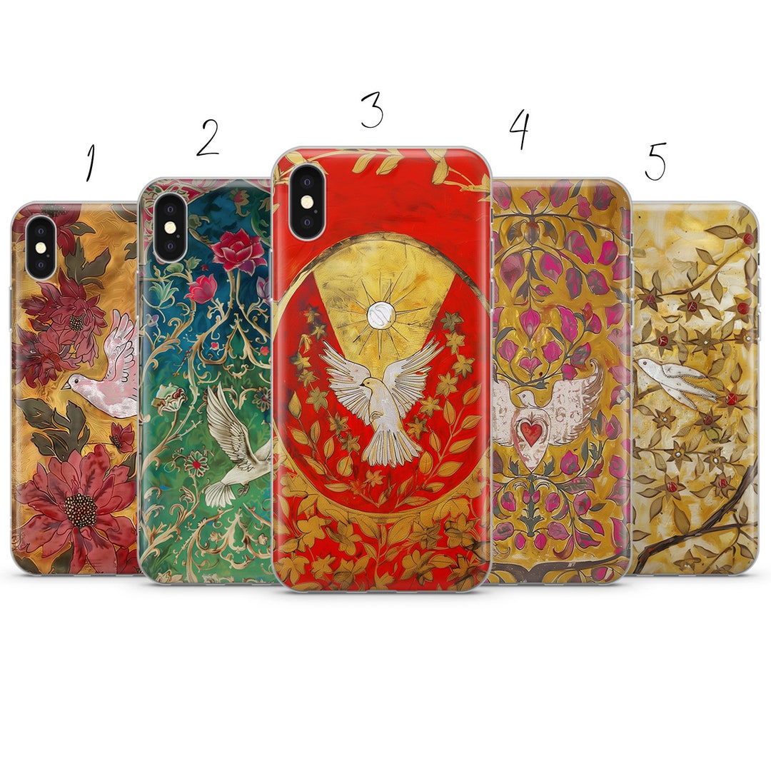 Sacred Heart, Milagros , Dove Ex Voto Phone Case Cover Compatible for ...