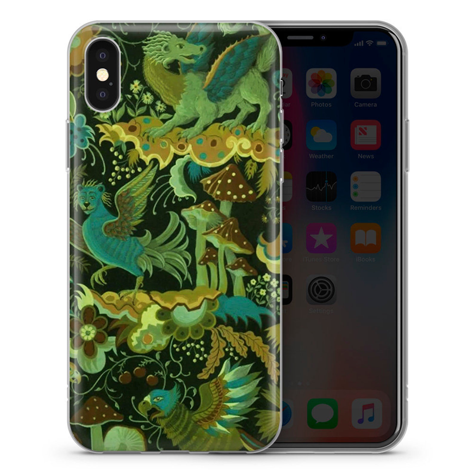 Olive Green Aesthetic Phone Case Cover for Iphone Galaxy | Etsy