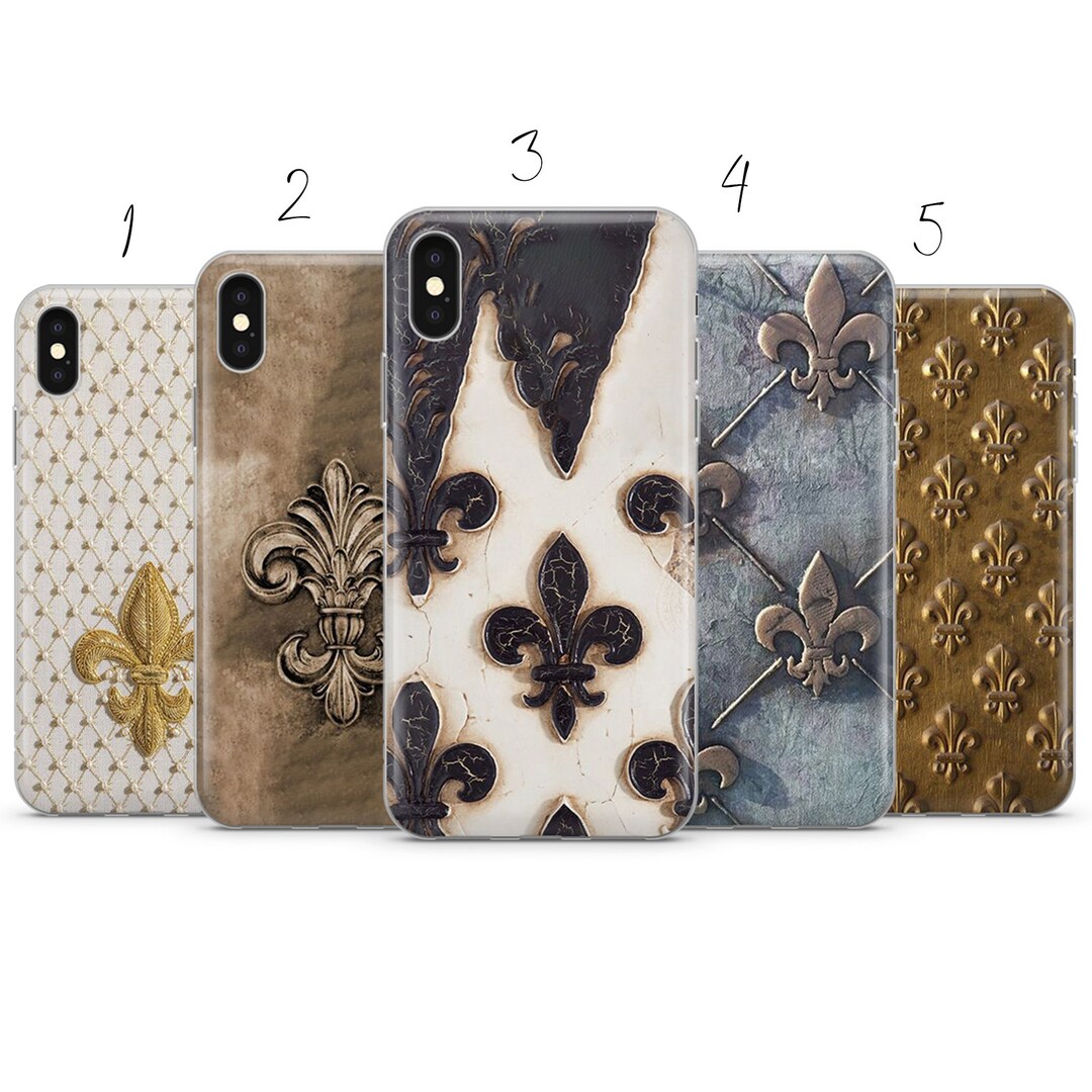 Fleur De Lis French Royal Lilies Ex Voto Phone Case Cover Compatible ...