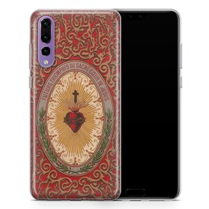 Sacred Heart , Beige Ex Voto Phone Case Cover Compatible for Pixel ...