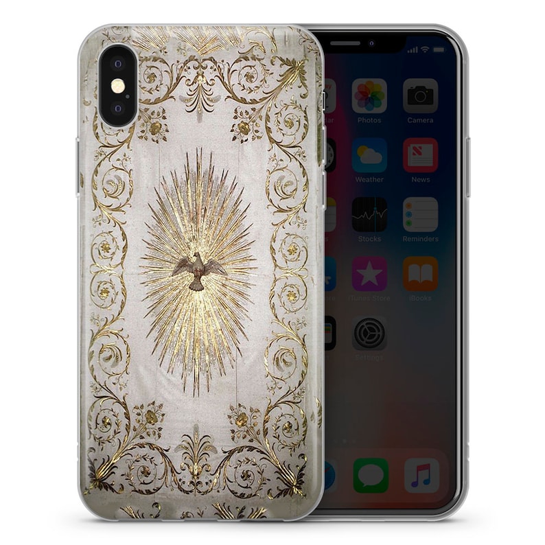 Sacred Heart , Beige Milagros Ex Voto Phone Case Cover Compatible for ...