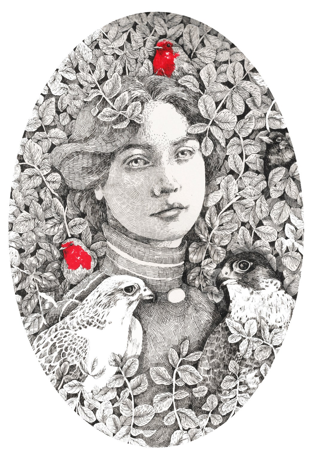 "lady Bird" Print - Etsy