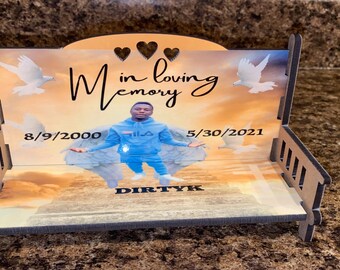 Sublimation Memorial Bench Blanks - Etsy