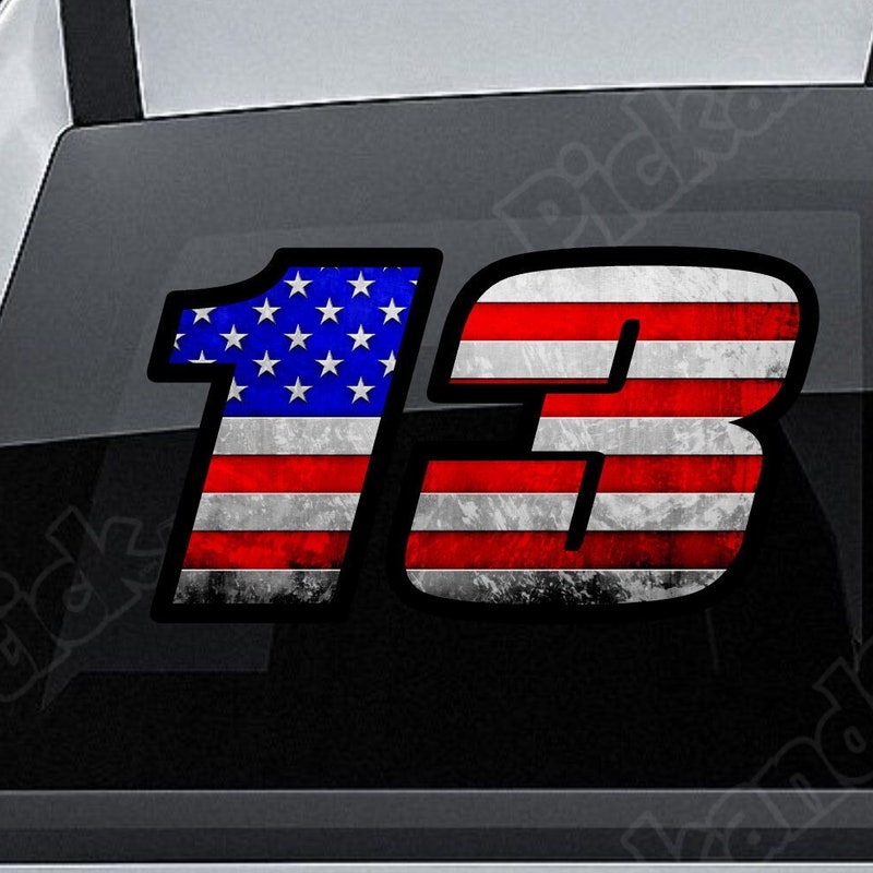 Usa Number Decals - Etsy