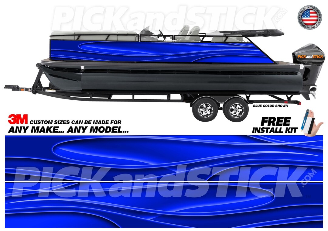 Flow Wave Pontoon Boat 3M Cast Wrap - Diy-air Release-any Make - Any ...