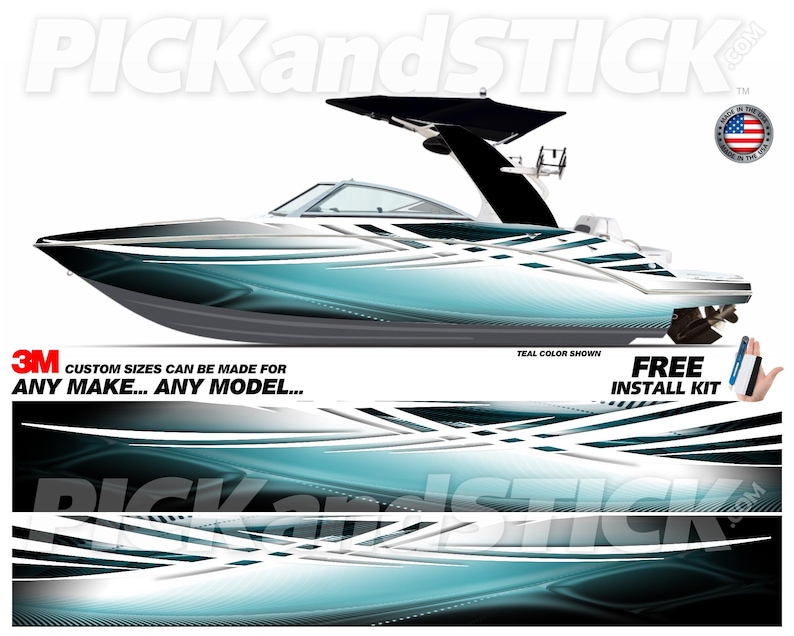 Sharp Ski/wake Boat 3M Cast Wrap - Diy-air Release-any Make - Any Model ...