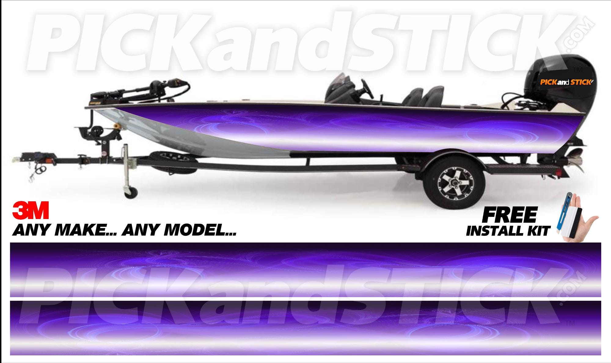 Sonar Flats/bass Boat 3M Cast Wrap - Diy-air Release-any Make - Any ...