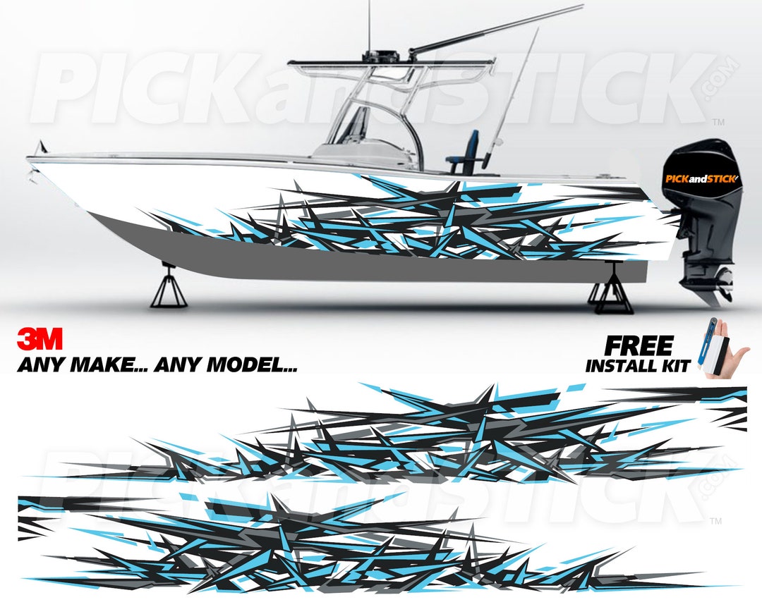 Pointer Fishing Boat Wrap 3M DIY Decal Air Release Any Make Any Model ...