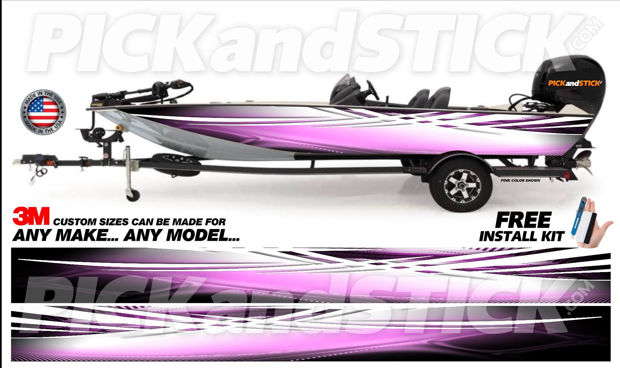 Sharp Flats/bass Boat 3M Cast Wrap - Diy-air Release-any Make - Any ...