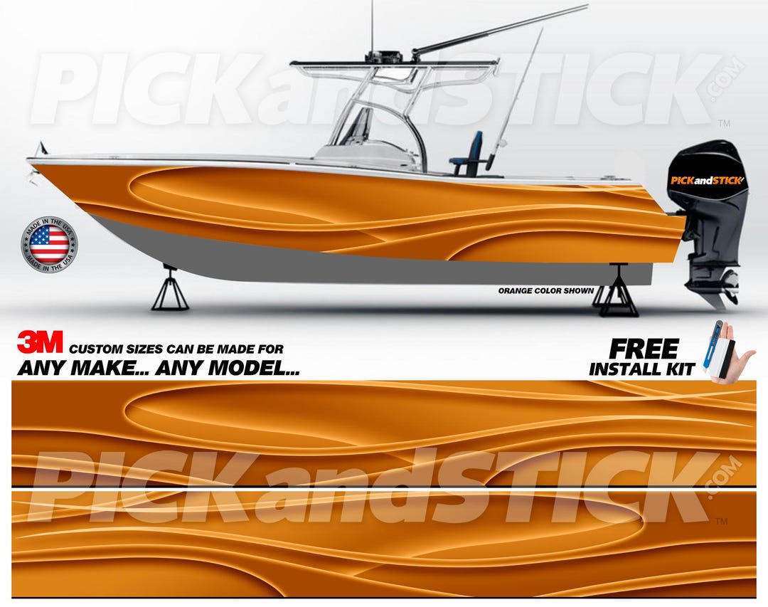 Flow Wave Fishing/center Console Boat 3M Cast Wrap - Diy-air Release ...