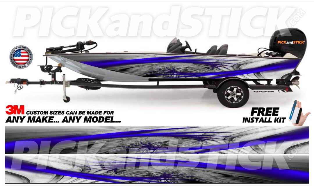 Surf Flats/bass Boat 3M Cast Wrap - DIY - Decal - Air Release - Any ...