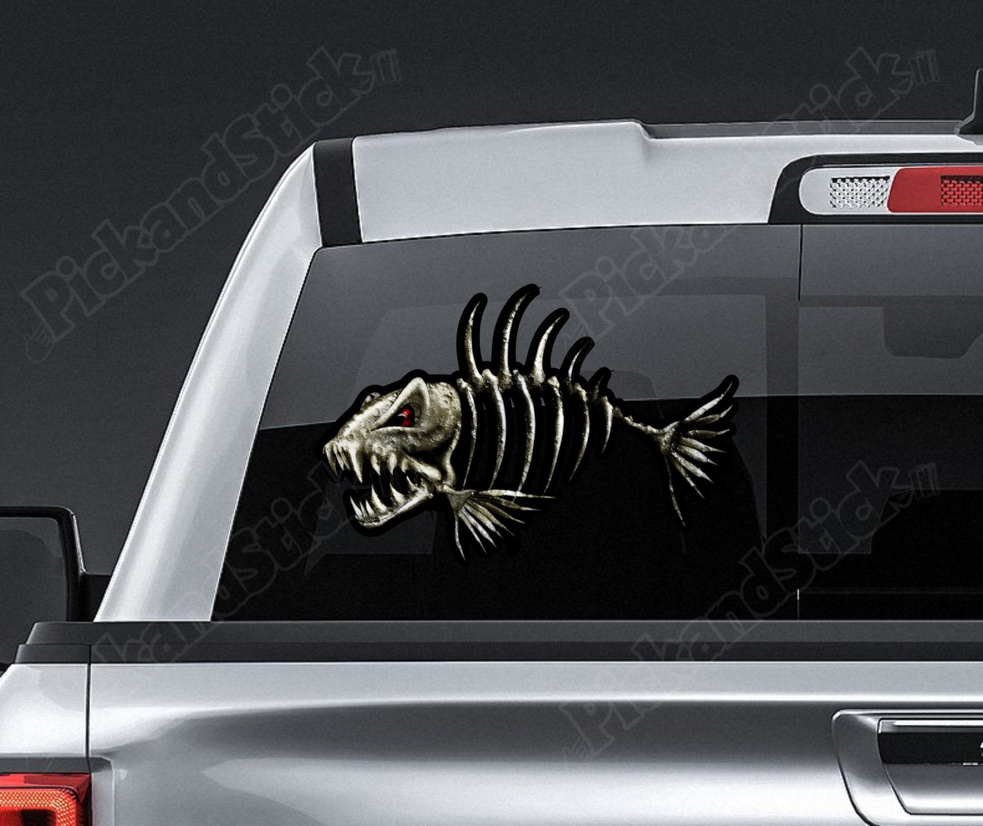 Bone Fish Decal - Etsy