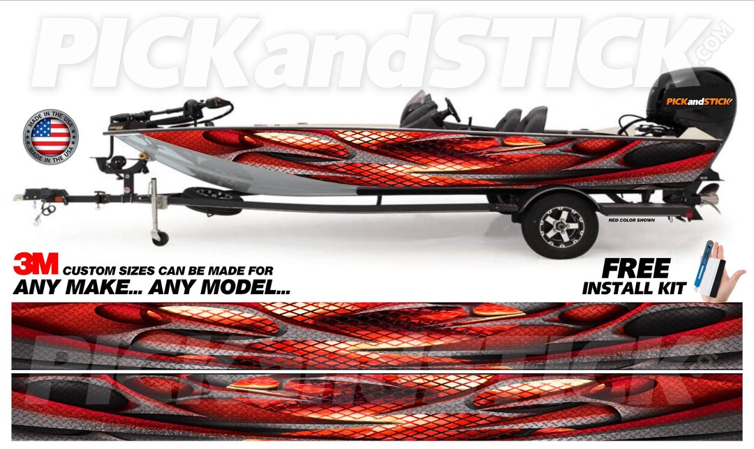 Galactic Flats/bass Boat 3M Cast Wrap - Diy-air Release-any Make - Any ...