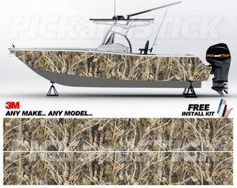 Shear Fishing Boat Wrap 3M DIY Decal Air Release Any Make Any Model ...
