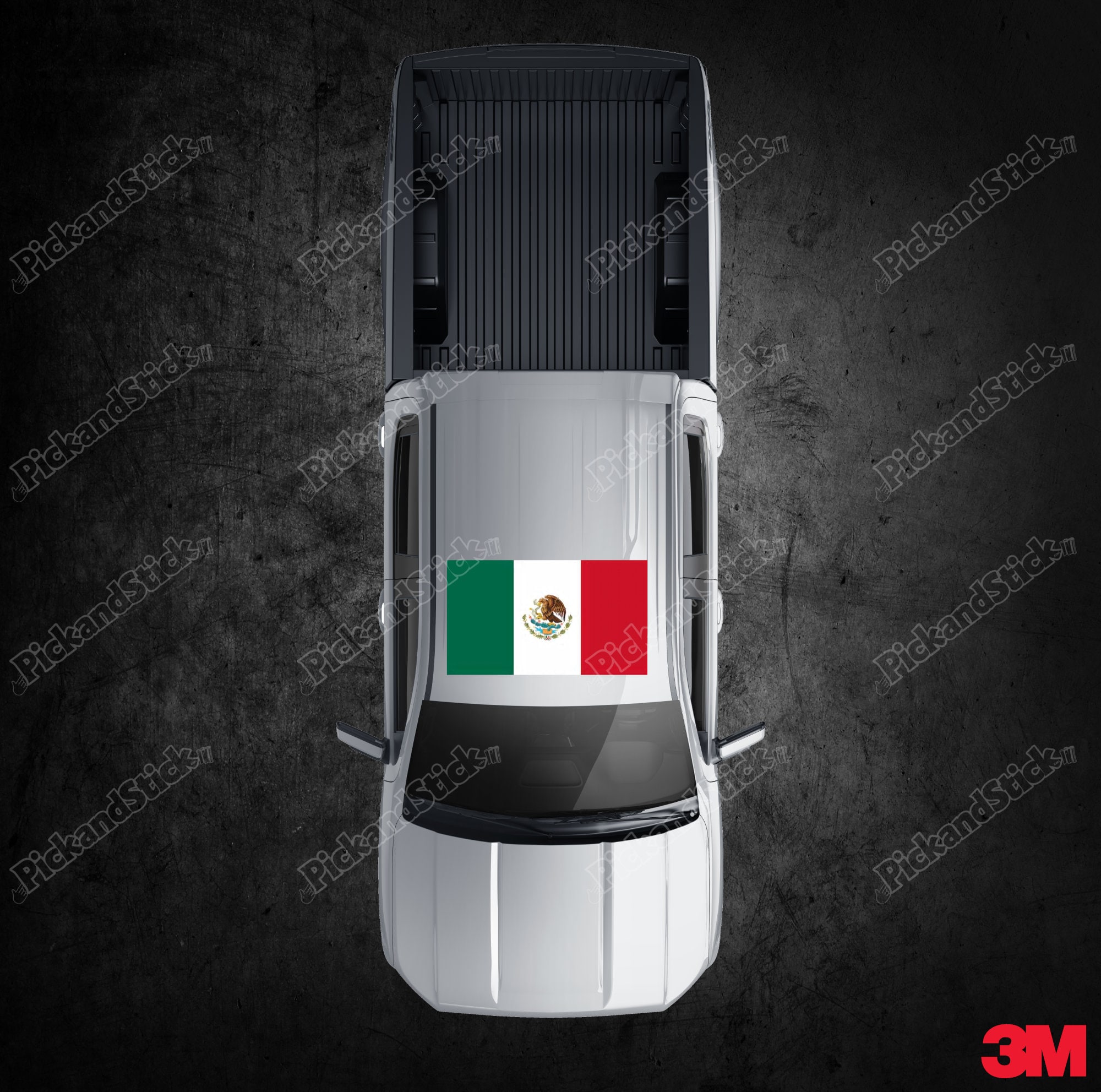 Mexican Flag Roof Wrap Graphic Decal - Etsy