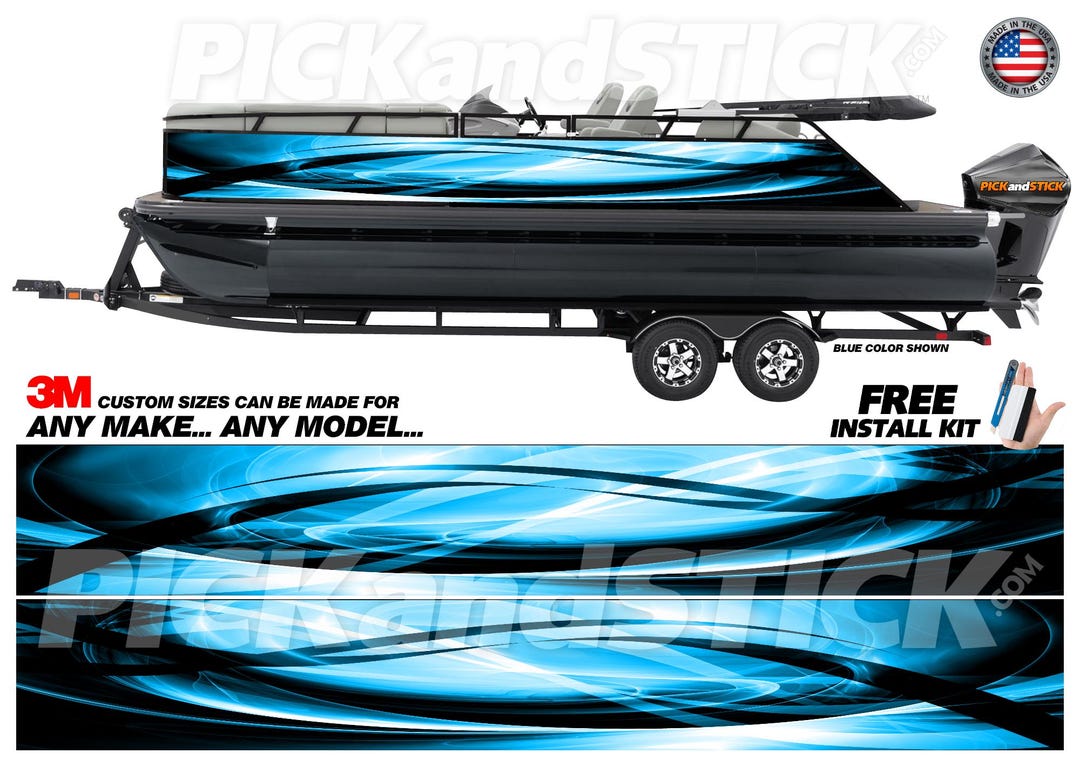 Deepwater Pontoon Boat 3M Cast Wrap - Diy-air Release-any Make - Any ...
