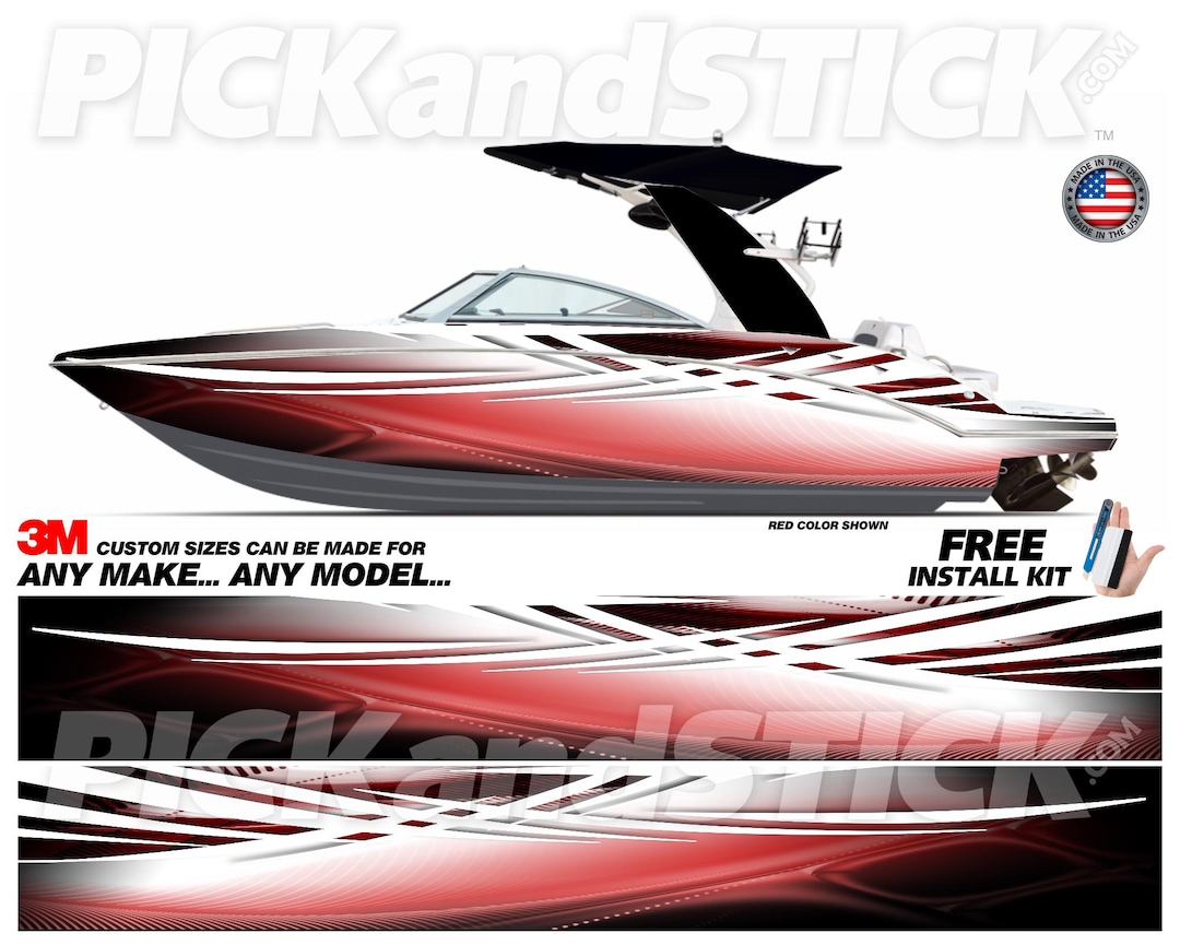 Sharp Ski/wake Boat 3M Cast Wrap - Diy-air Release-any Make - Any Model ...