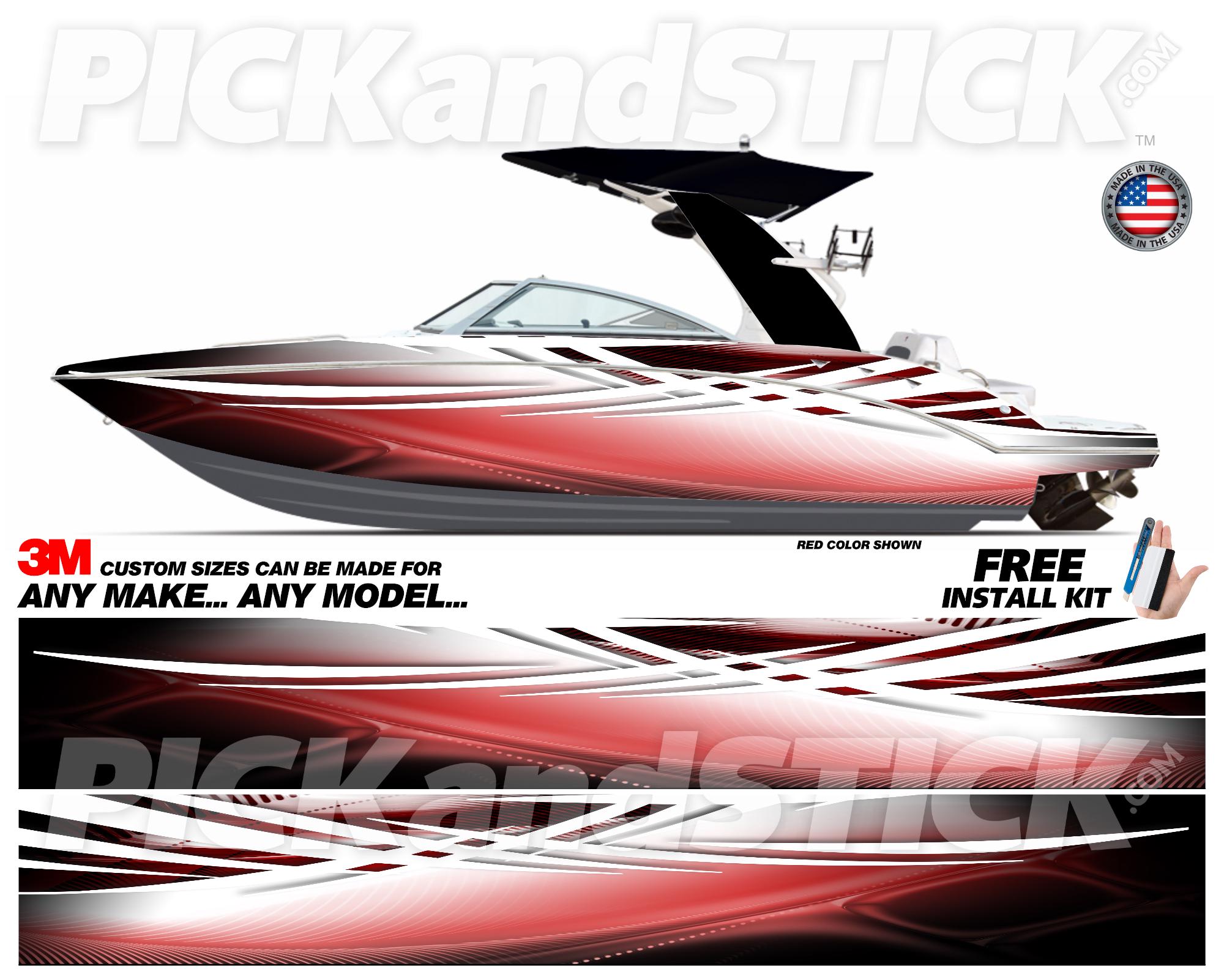 Sharp Ski/wake Boat 3M Cast Wrap - Diy-air Release-any Make - Any Model ...