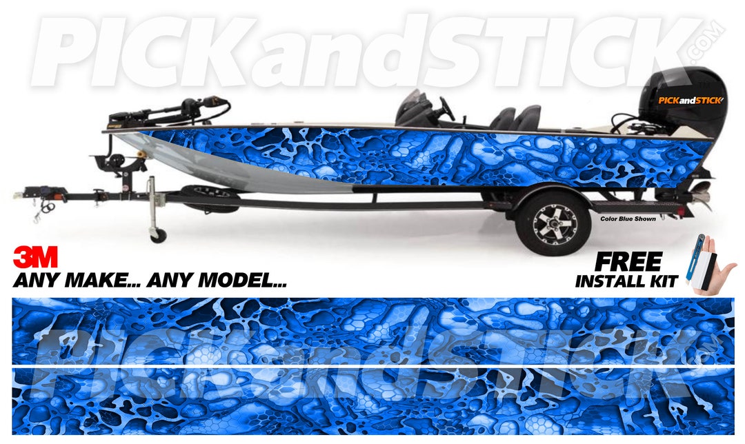 BG5 Camo Flats/bass Boat Wrap 3M DIY Decal Air Release Any Make Any ...