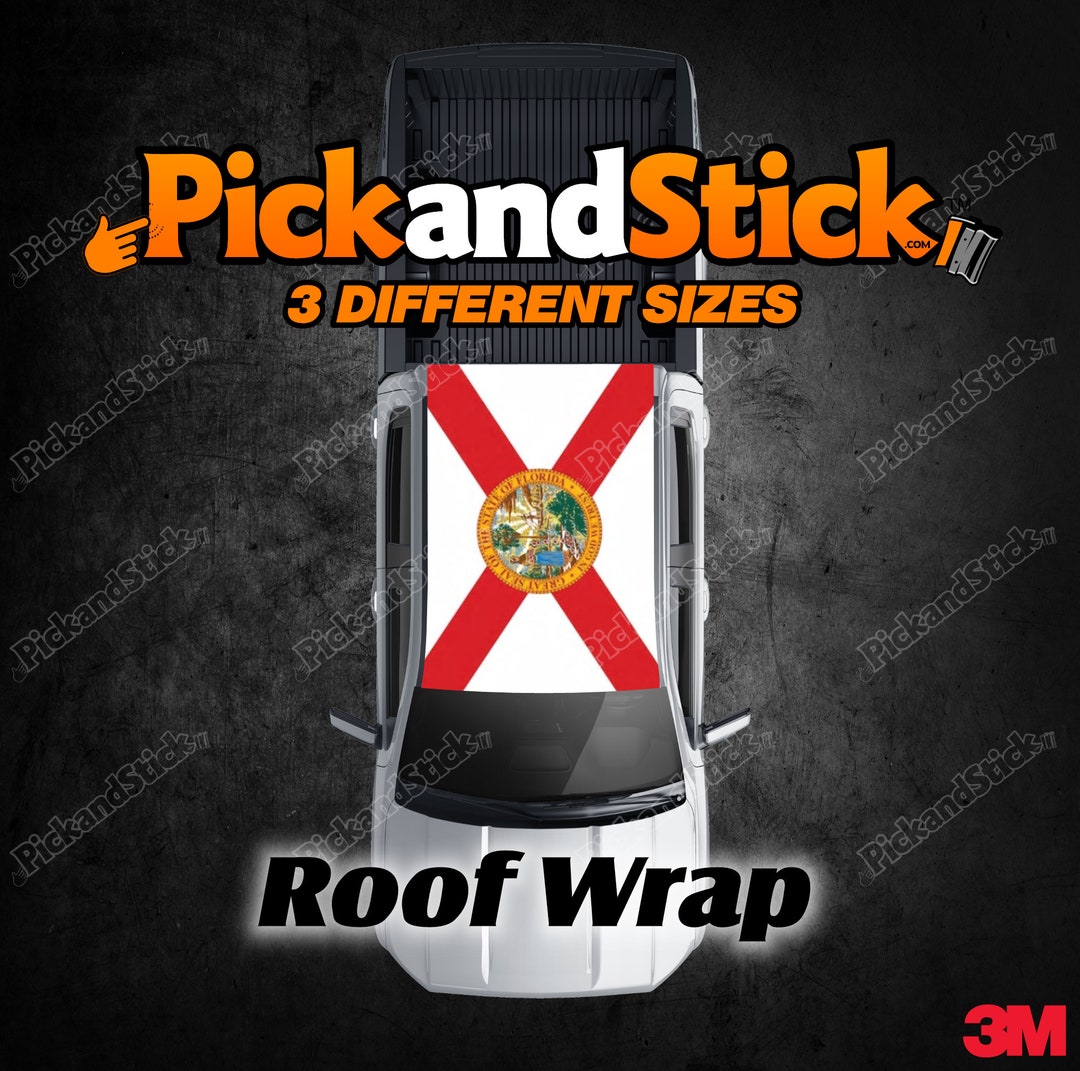 Florida Flag Roof Wrap Graphic Decal - Etsy