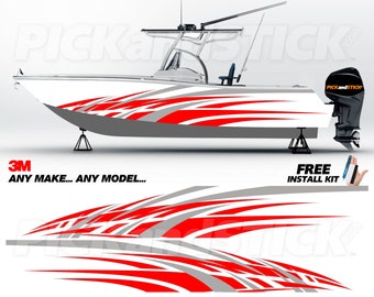BCC Fishing Boat Wrap 3M DIY Decal Air Release Any - Etsy