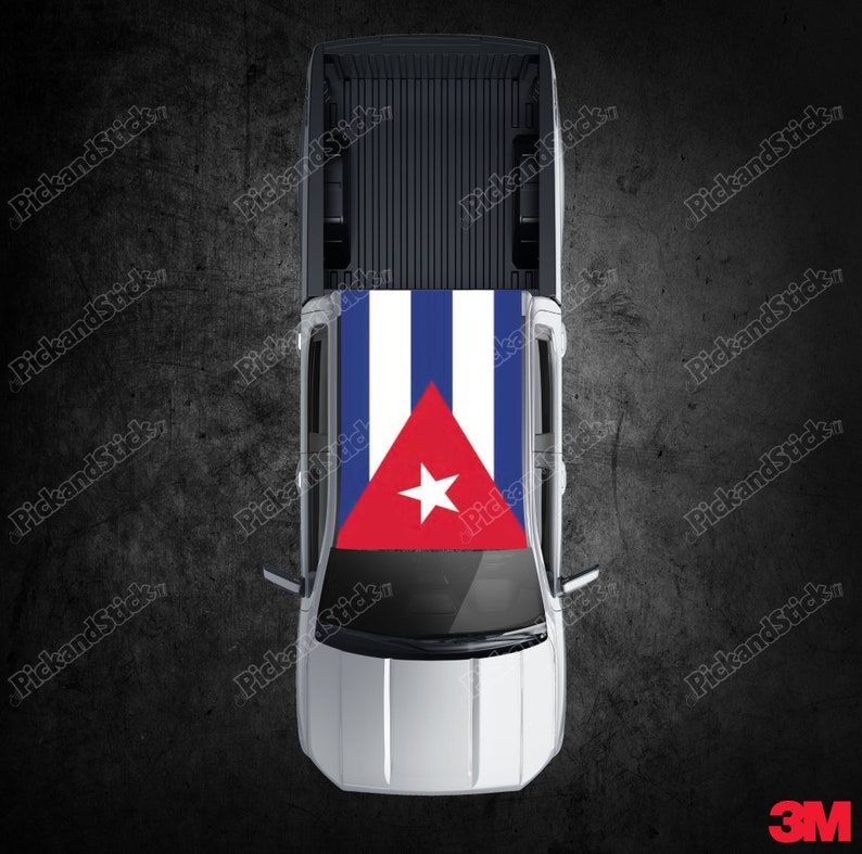 Puerto Rican Flag Roof Wrap Graphic Decal - Etsy