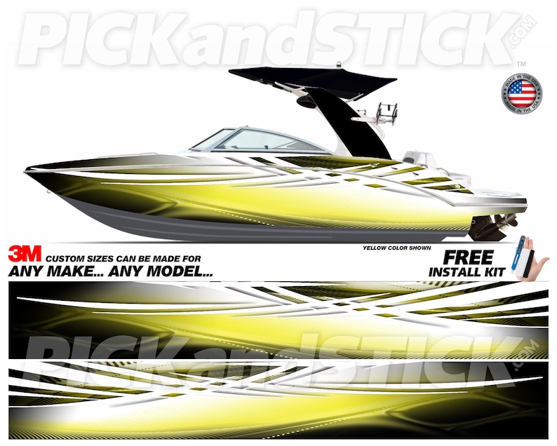 Sharp Ski/wake Boat 3M Cast Wrap - Diy-air Release-any Make - Any Model ...