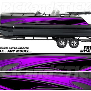 Toro Pontoon Boat 3M Cast Wrap - DIY - Decal - Air Release - Any Make ...