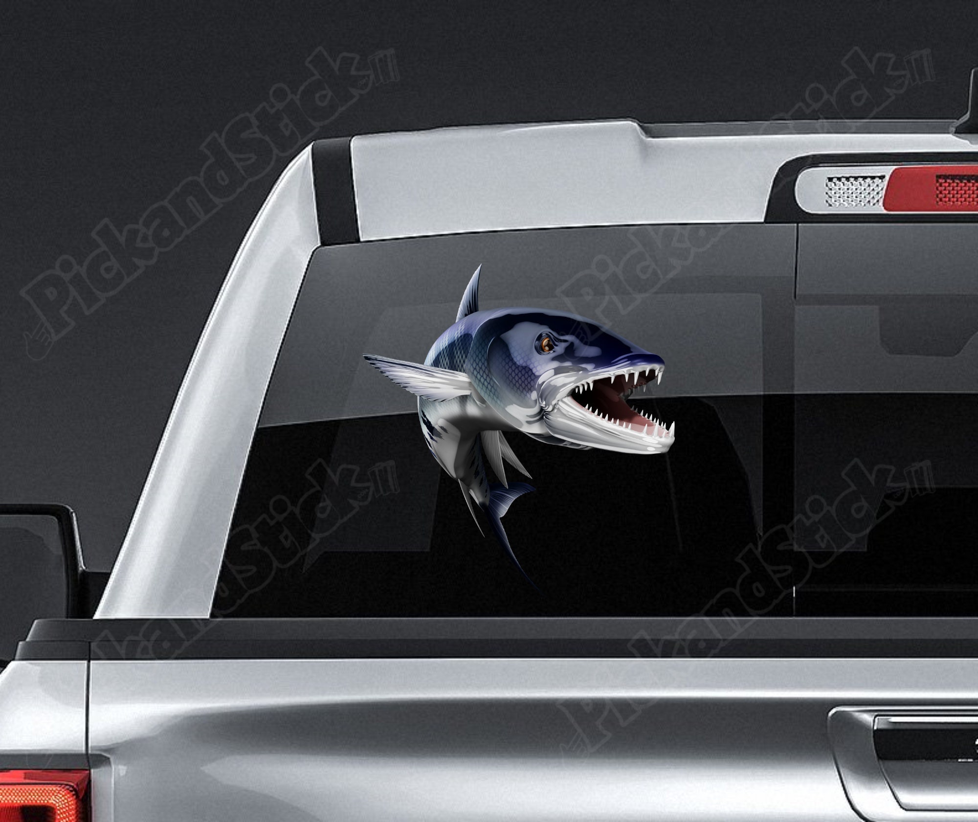 Barracuda Fish Decal - Etsy