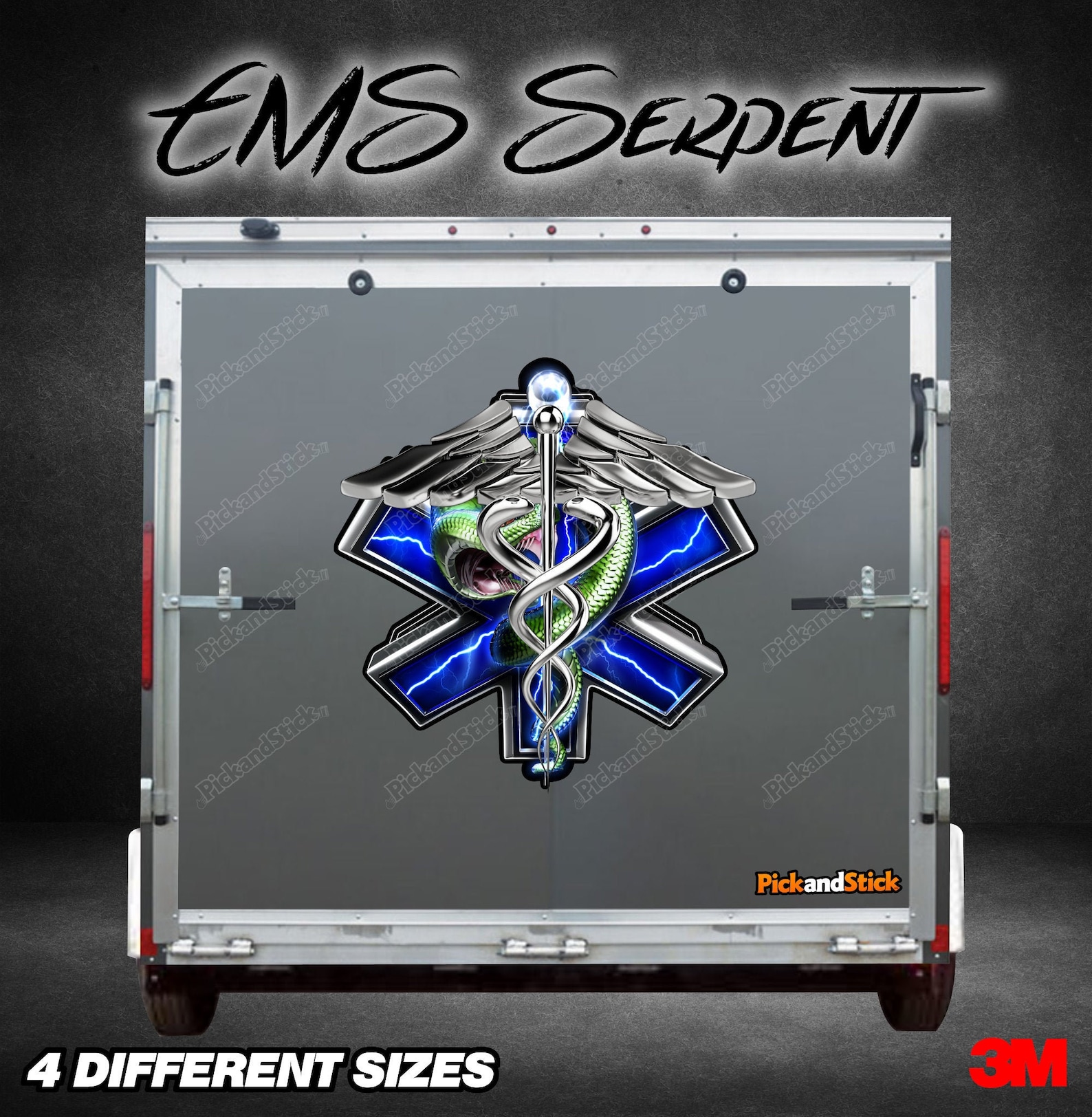 EMS Serpent Trailer Graphic Decal - Etsy