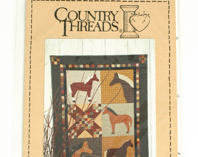 Bridle Path, Quilt Pattern, Country Threads, 34 X 46 - Etsy