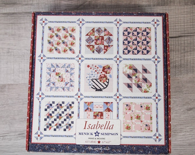 Moda, Isabella, Minick & Simpson, Quilt Kit, Sampler - Etsy
