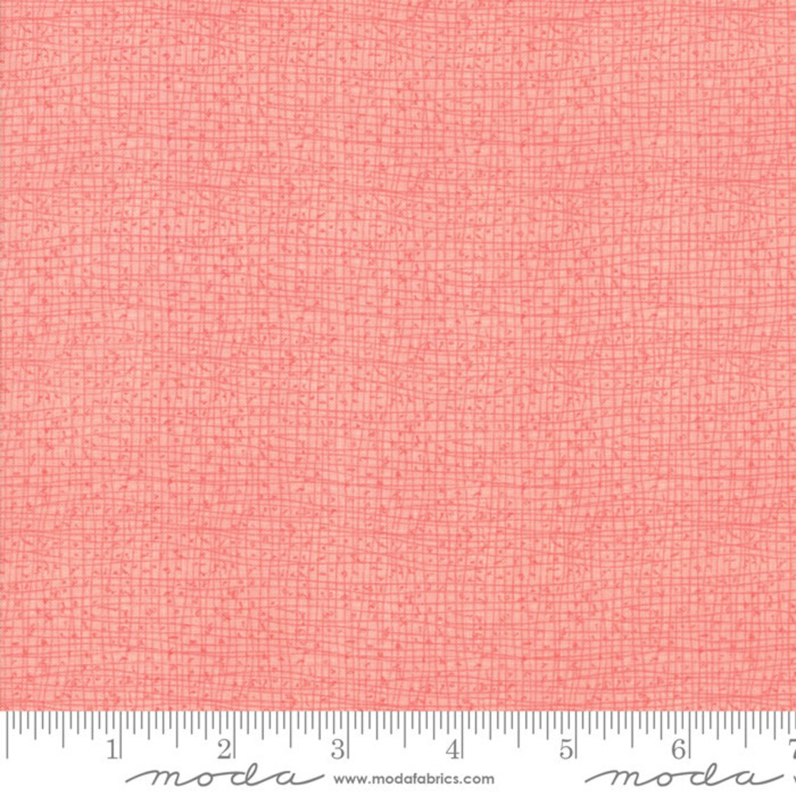 Moda Thatched Petal Robin Pickens Basic Fabric Pink - Etsy