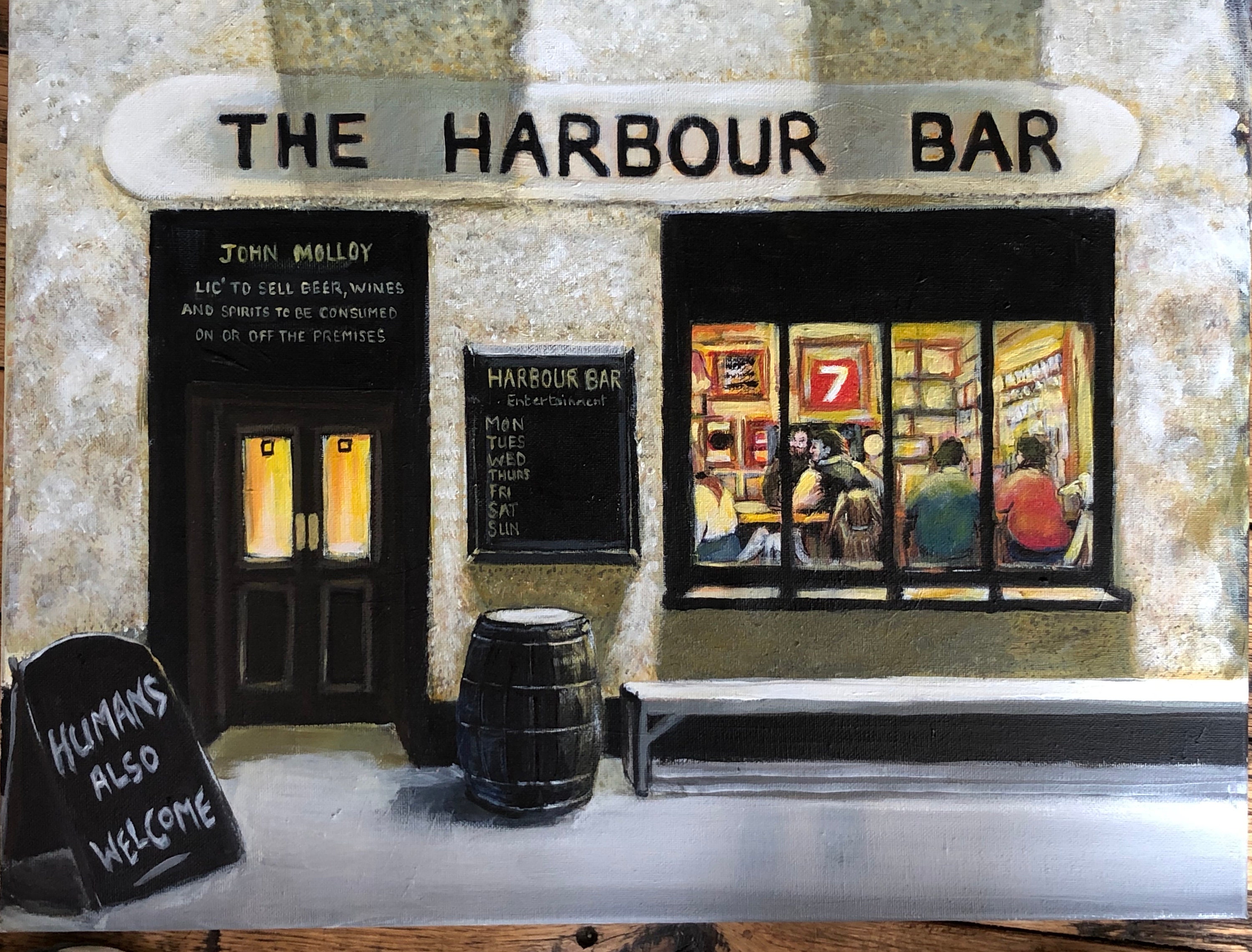 The Wee Snug Irish Pub Harbour Bar Portrush N Ireland - Etsy Sweden