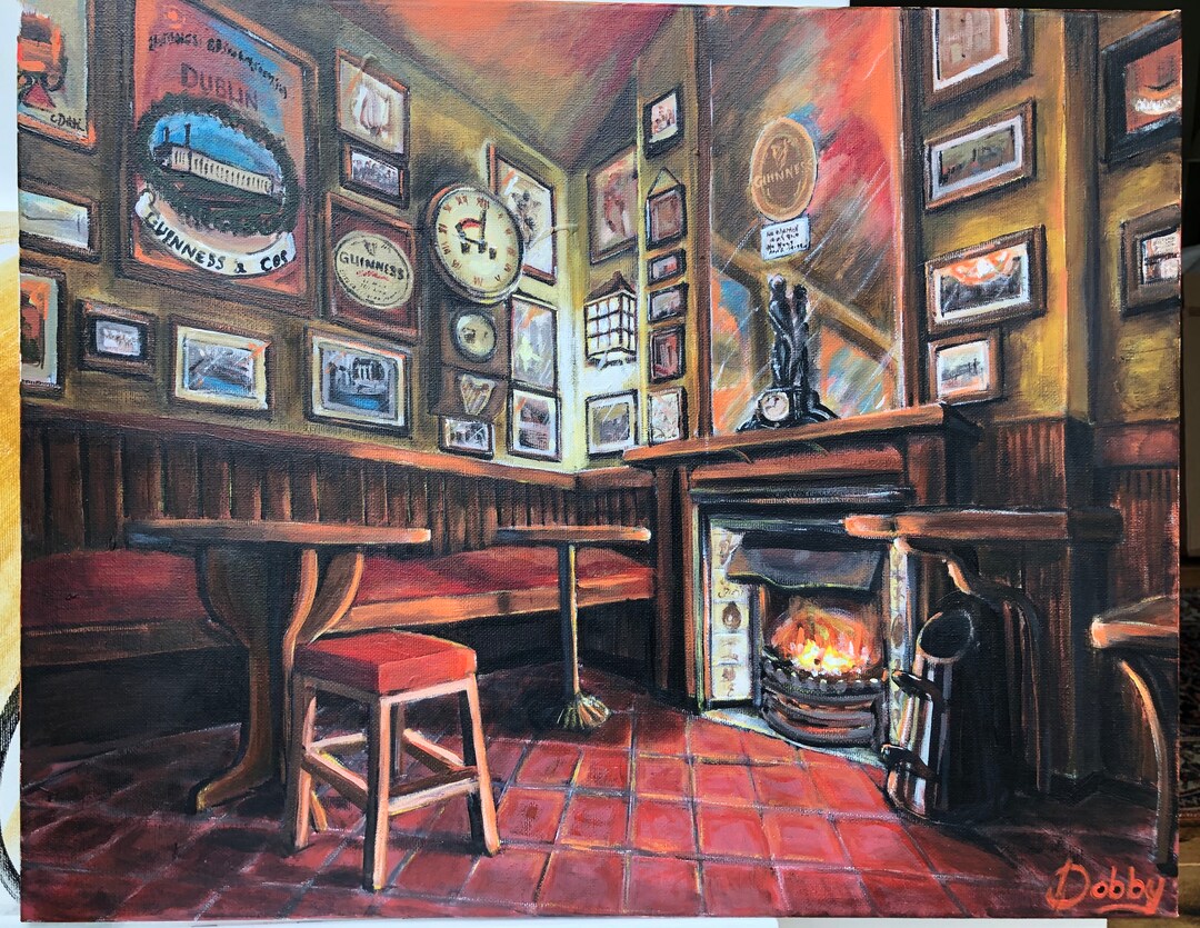 The Wee Snug Irish Pub Harbour Bar Portrush N Ireland - Etsy Sweden