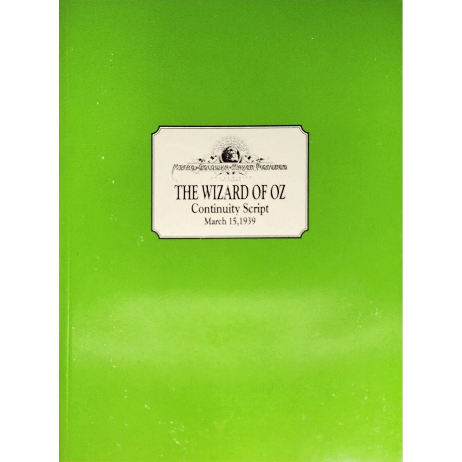 Ultimate Oz Wizard of Oz Definitive Collector's Edition Box Set Script ...