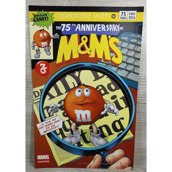 M&ms Poster - Etsy