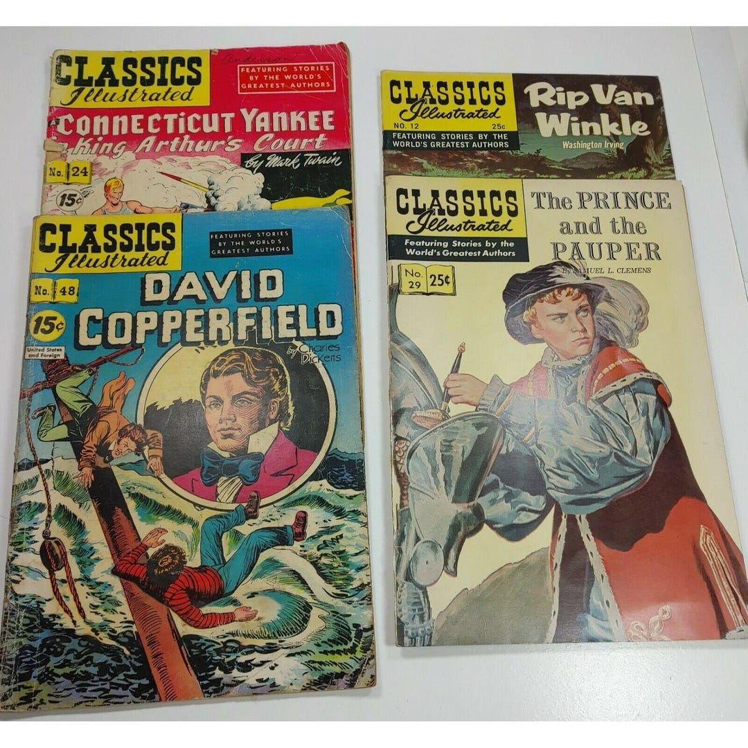 Gilberton Classics Illustrated Comic Book Rip Van Winkle David ...