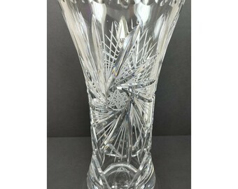 Pinwheel Glass Vase - Etsy