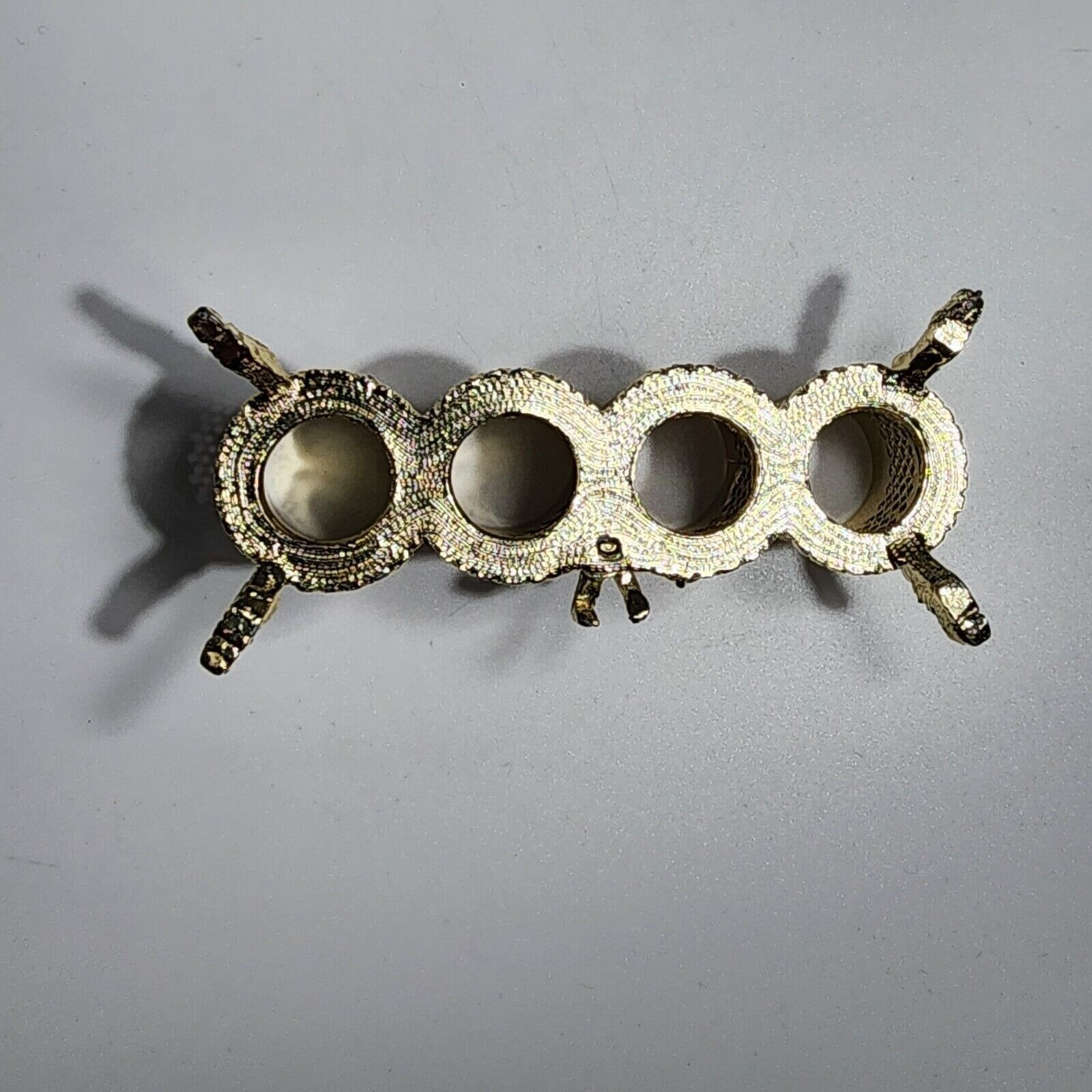 Sam Fink Vintage 1950s Silver Tone Metal 4 Lipstick Holder Cherub ...